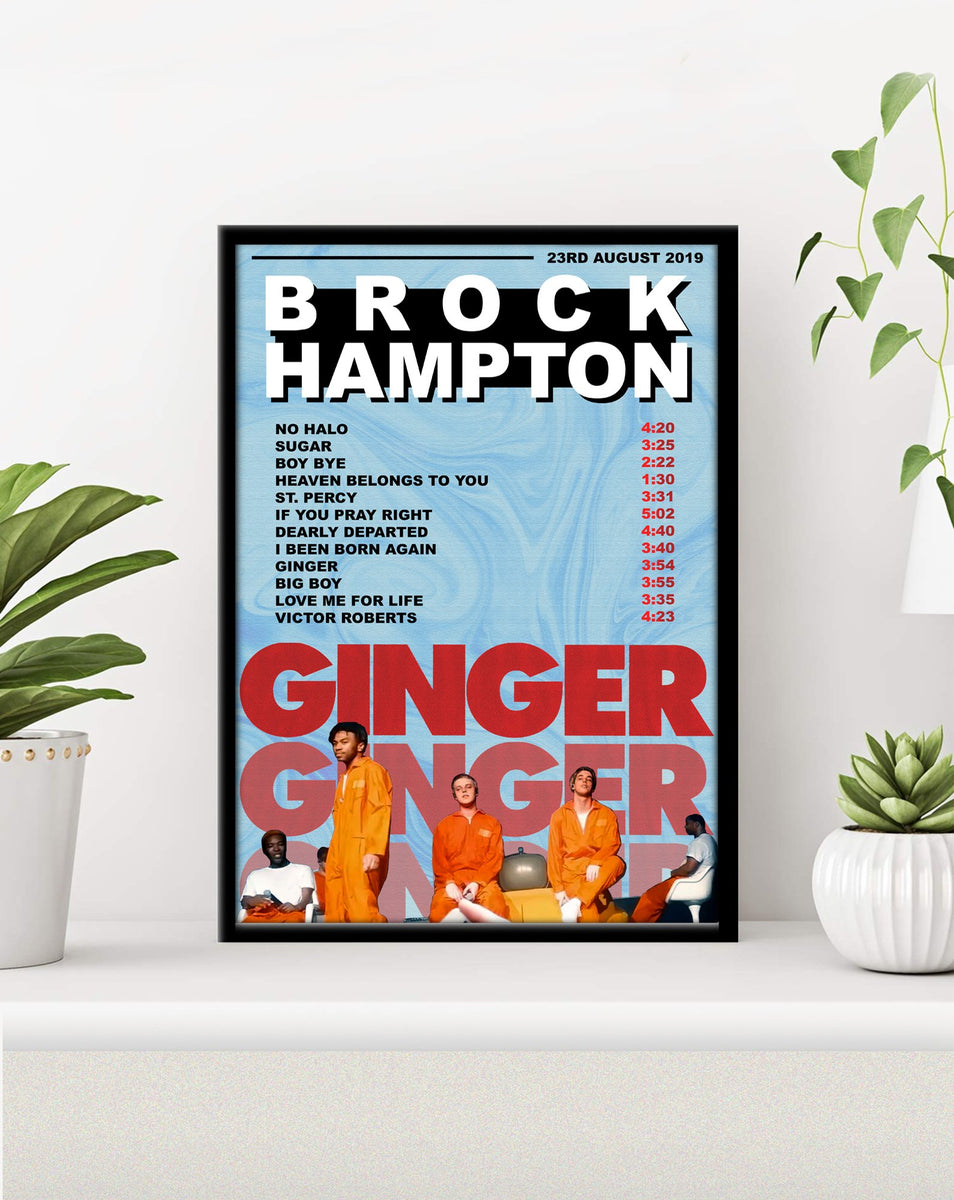 Brockhampton Poster | Ginger – Postered