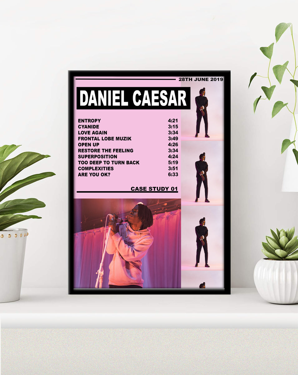Daniel Caesar Poster | Case Study 01 – Postered