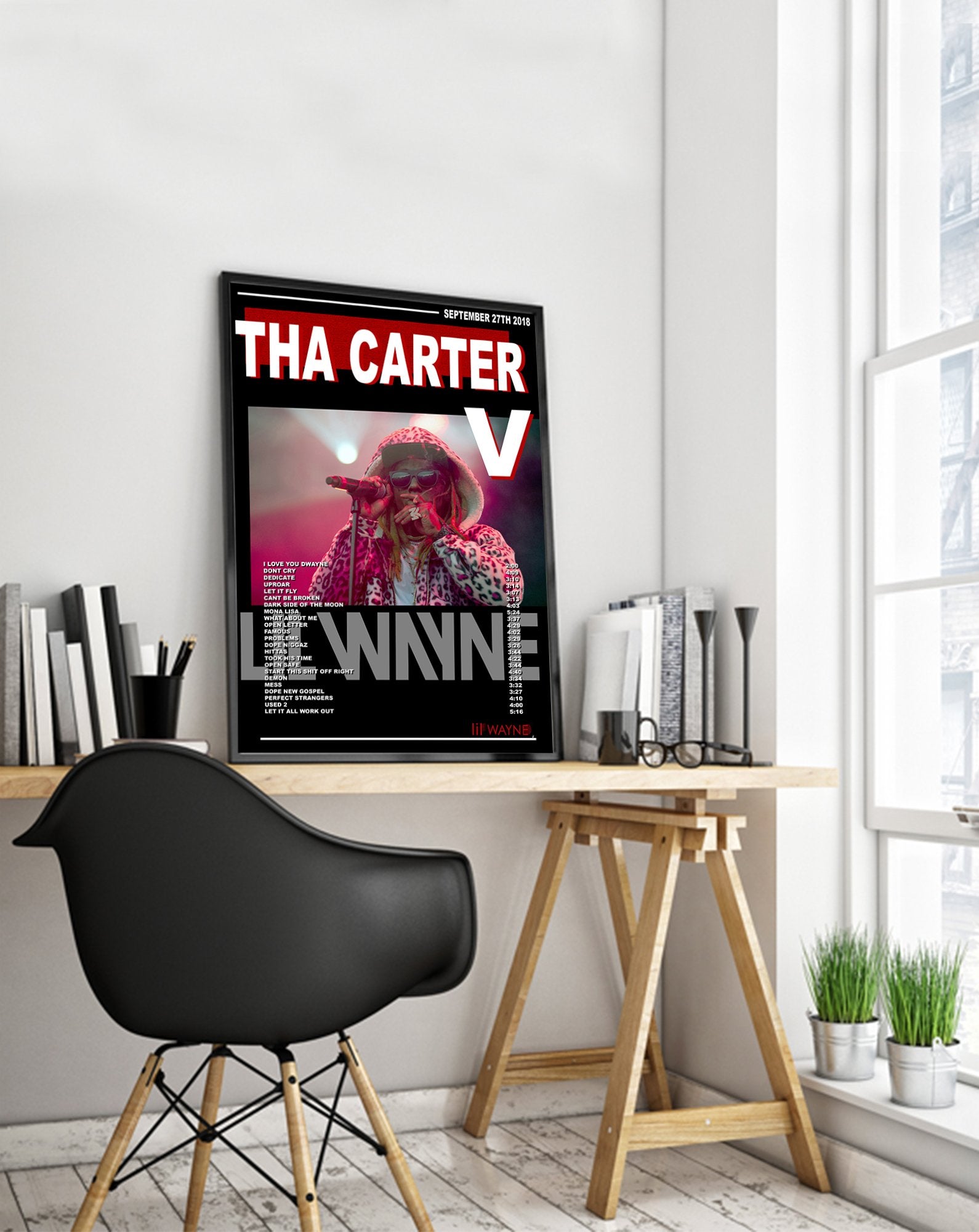 Lil Wayne Tha Carter V Premium Music Poster – Postered
