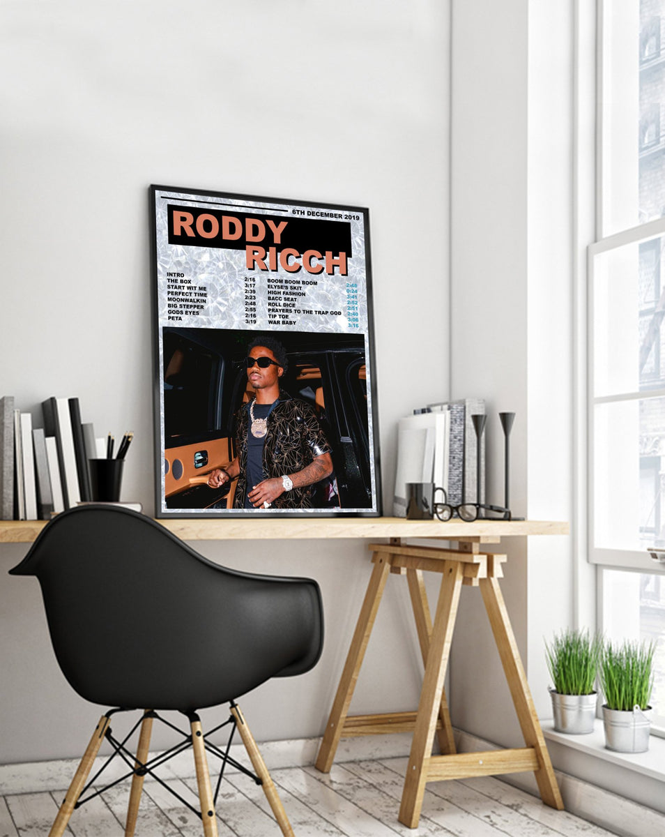 Roddy Ricch Premium Music Poster – Postered