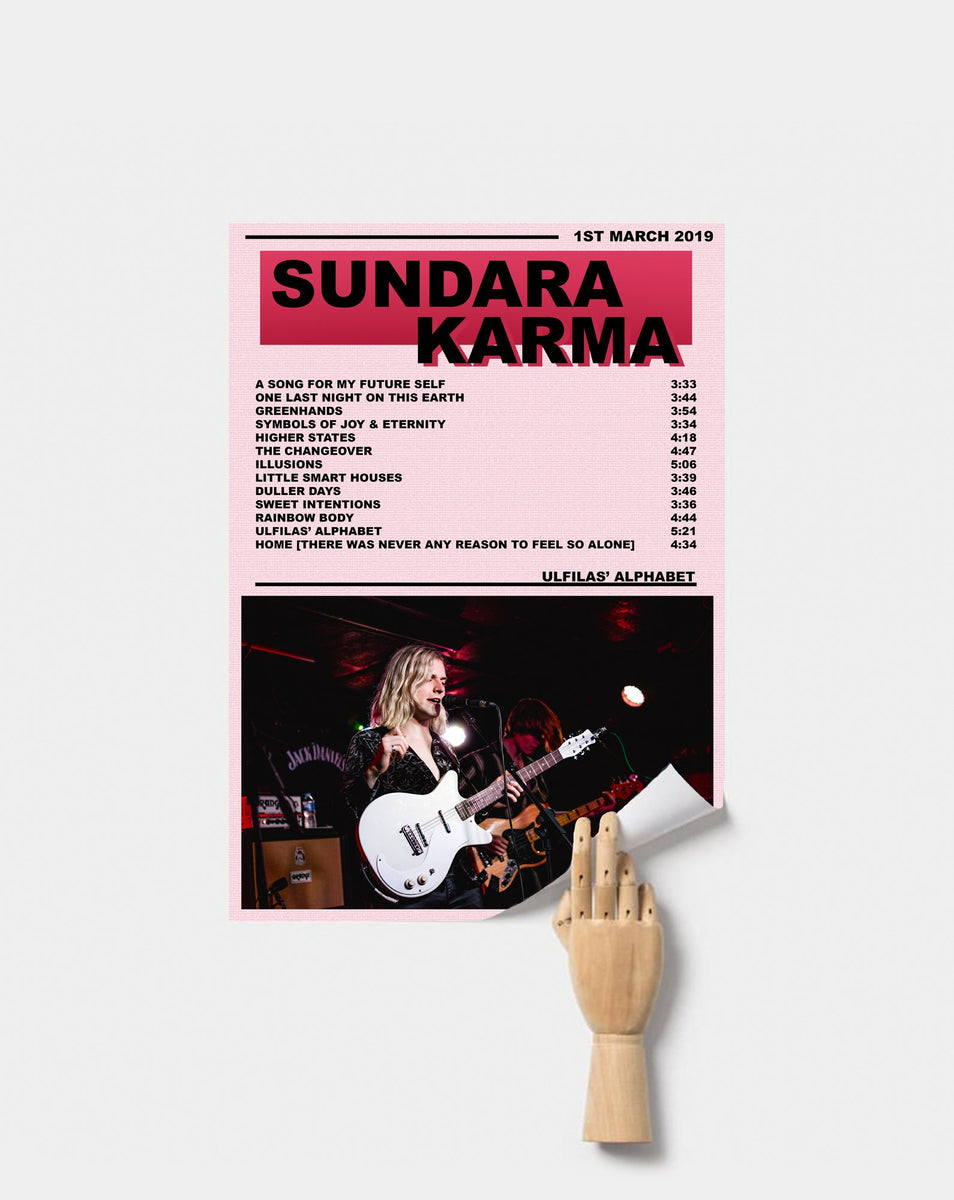 Sundara Karma Ulifas' Alphabet Premium Music Poster – Postered