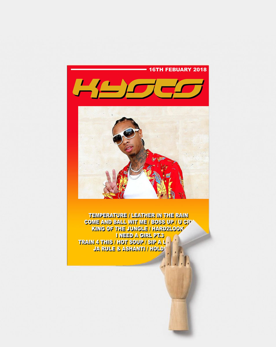 TYGA Kyoto Premium Music Poster – Postered