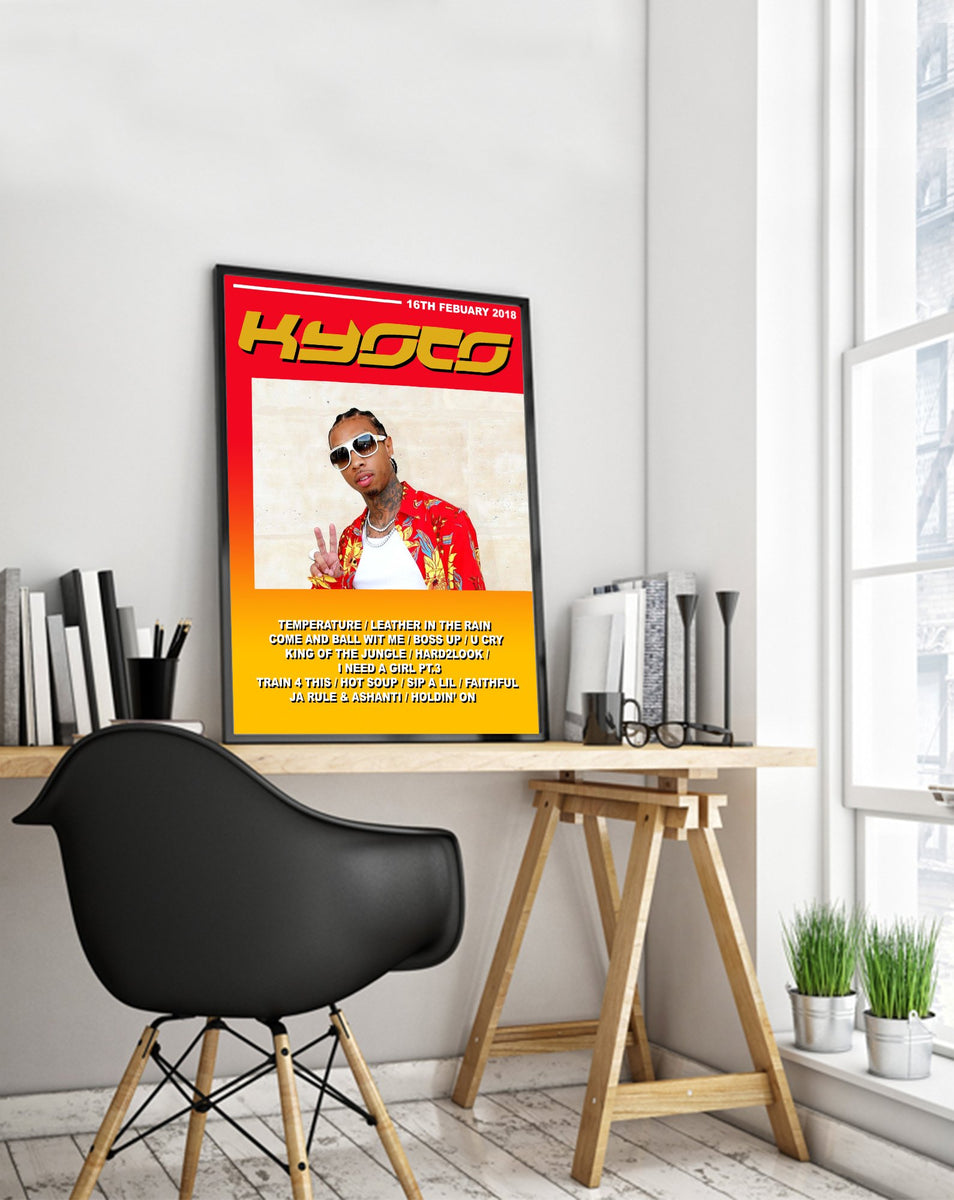 TYGA Kyoto Premium Music Poster – Postered