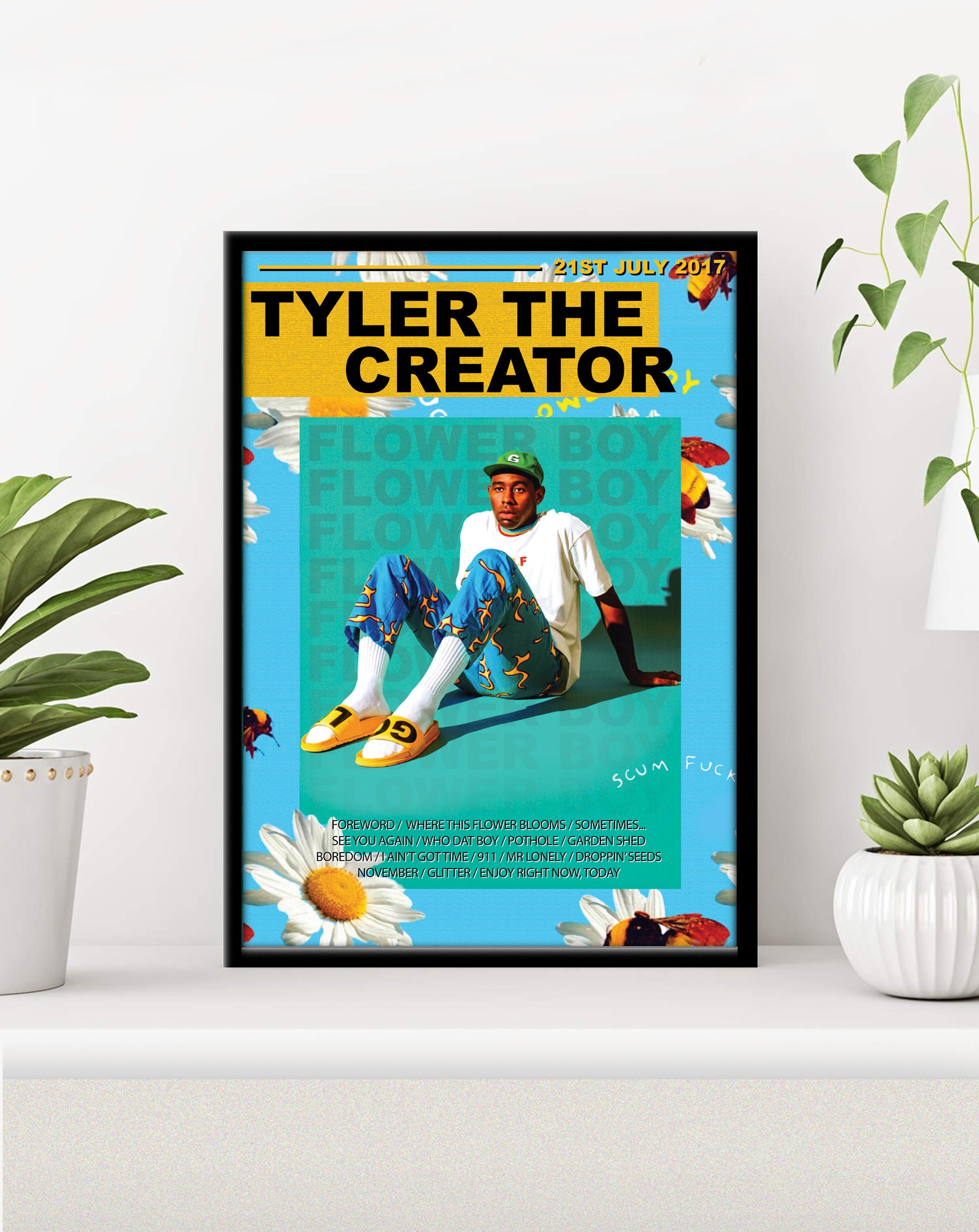 Tyler the Creator Poster | Flower Boy – Postered