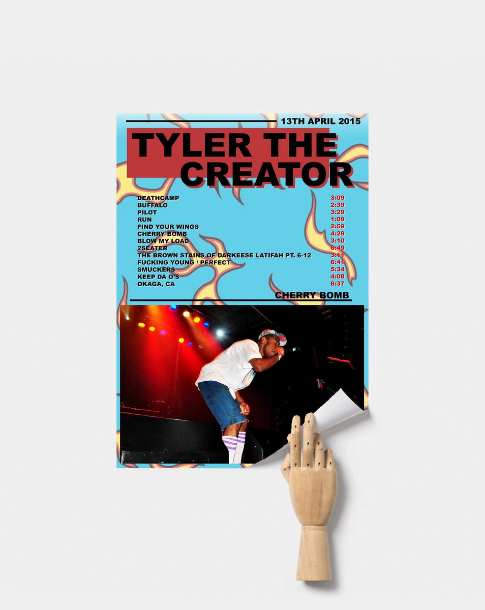Tyler The Creator Poster | Cherry Bomb – Postered