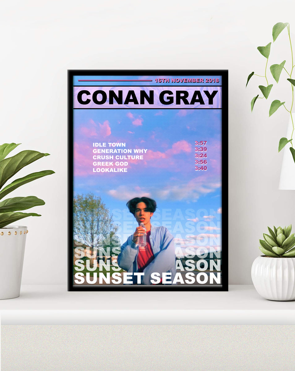Conan Gray Poster | Sunset Season – Postered