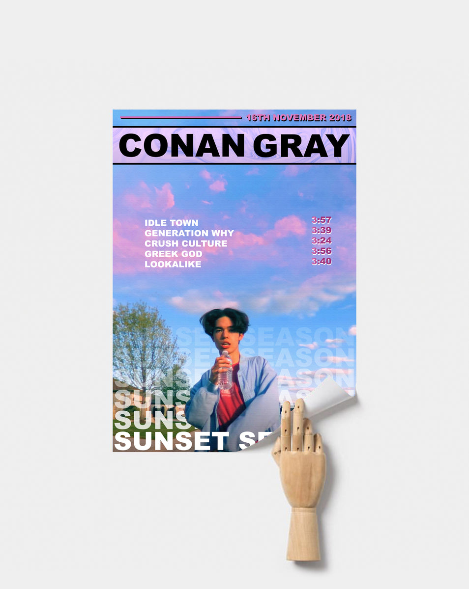 Conan Gray Poster | Sunset Season – Postered