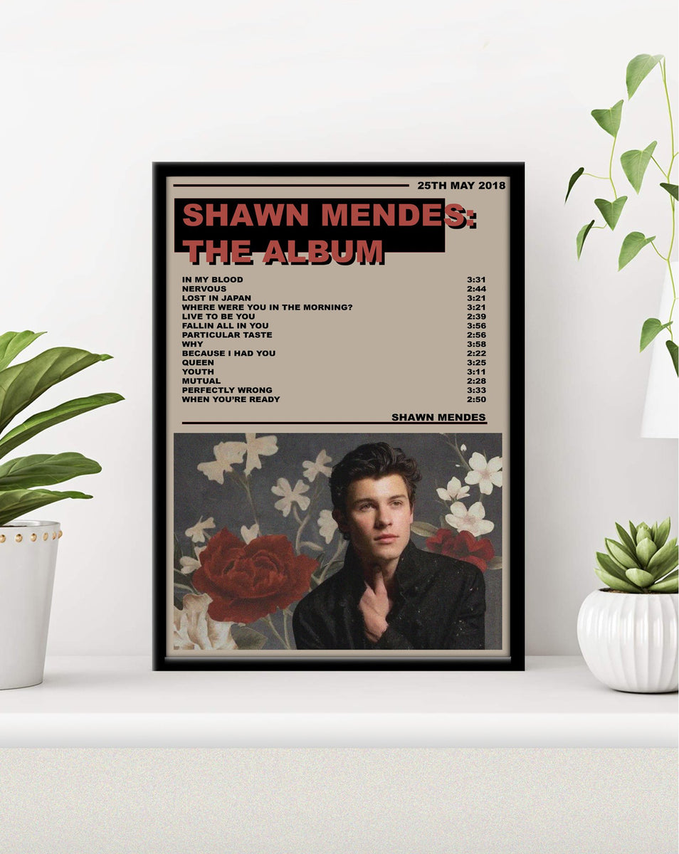 Shawn Mendes Premium Music Poster – Postered