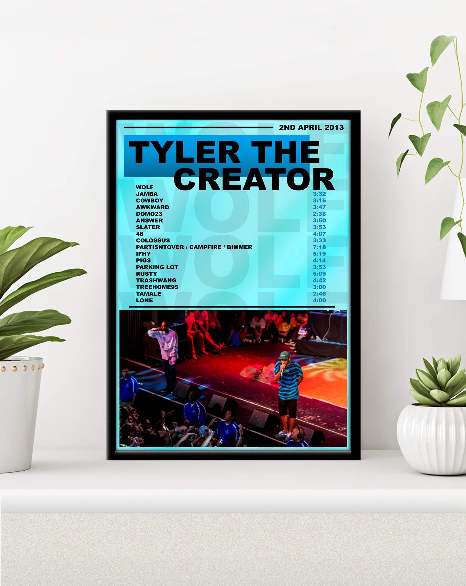 Tyler The Creator Poster | WOLF – Postered