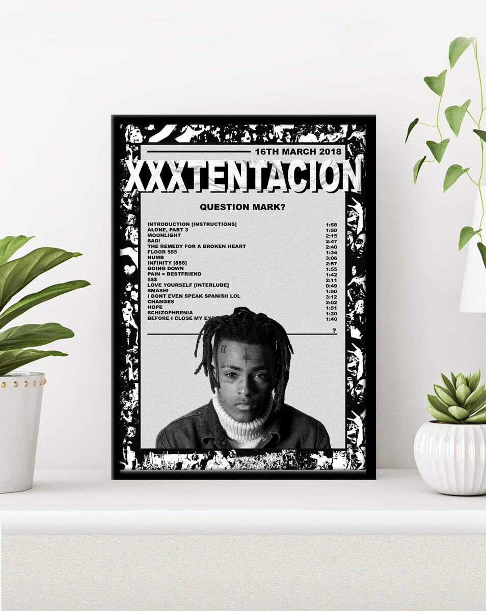 xxxtentacion Poster | Question Mark – Postered